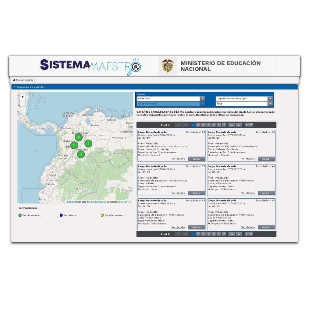 SISTEMA MAESTRO, PLATAFORMA PARA ‘PROFES’ QUE DESEEN VINCULARSE EN ...